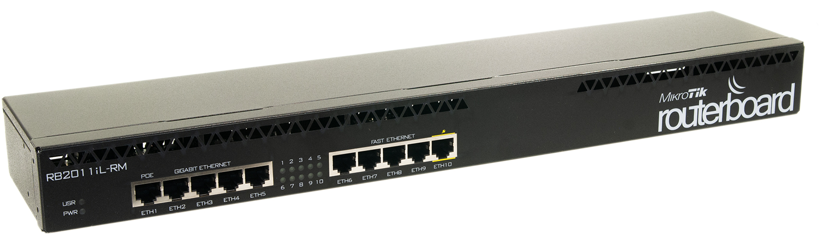 MikroTik RouterBOARD RB2011iL-RM RB2011iL-RM 1U 19 MikroTik RouterBOARD RB2011iL-RM RB2011iL-RM 1U 19