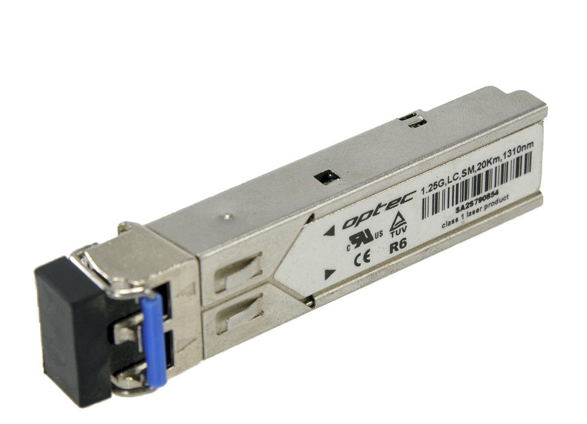 OPTON 125G-SM-WDM55-SC-D SFP WDM, 1.25Gbps, SM SC, 22dB, 40km, TX1550, DDM
