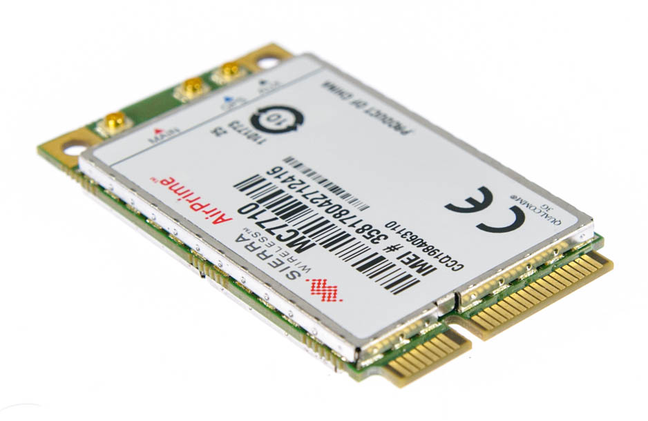 Sierra Wireless AirPrime® MC7710 3G/4G/LTE/GPS mPCIe Sierra Wireless AirPrime® MC7710 3G/4G/LTE/GPS mPCIe