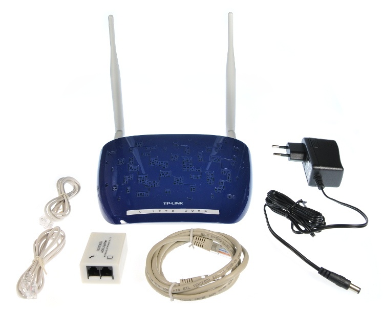 TP-Link TD-W8960N Bezprzewodowy router/modem ADSL2+ 300Mb/s TP-Link TD-W8960N Bezprzewodowy router/modem ADSL2+ 300Mb/s