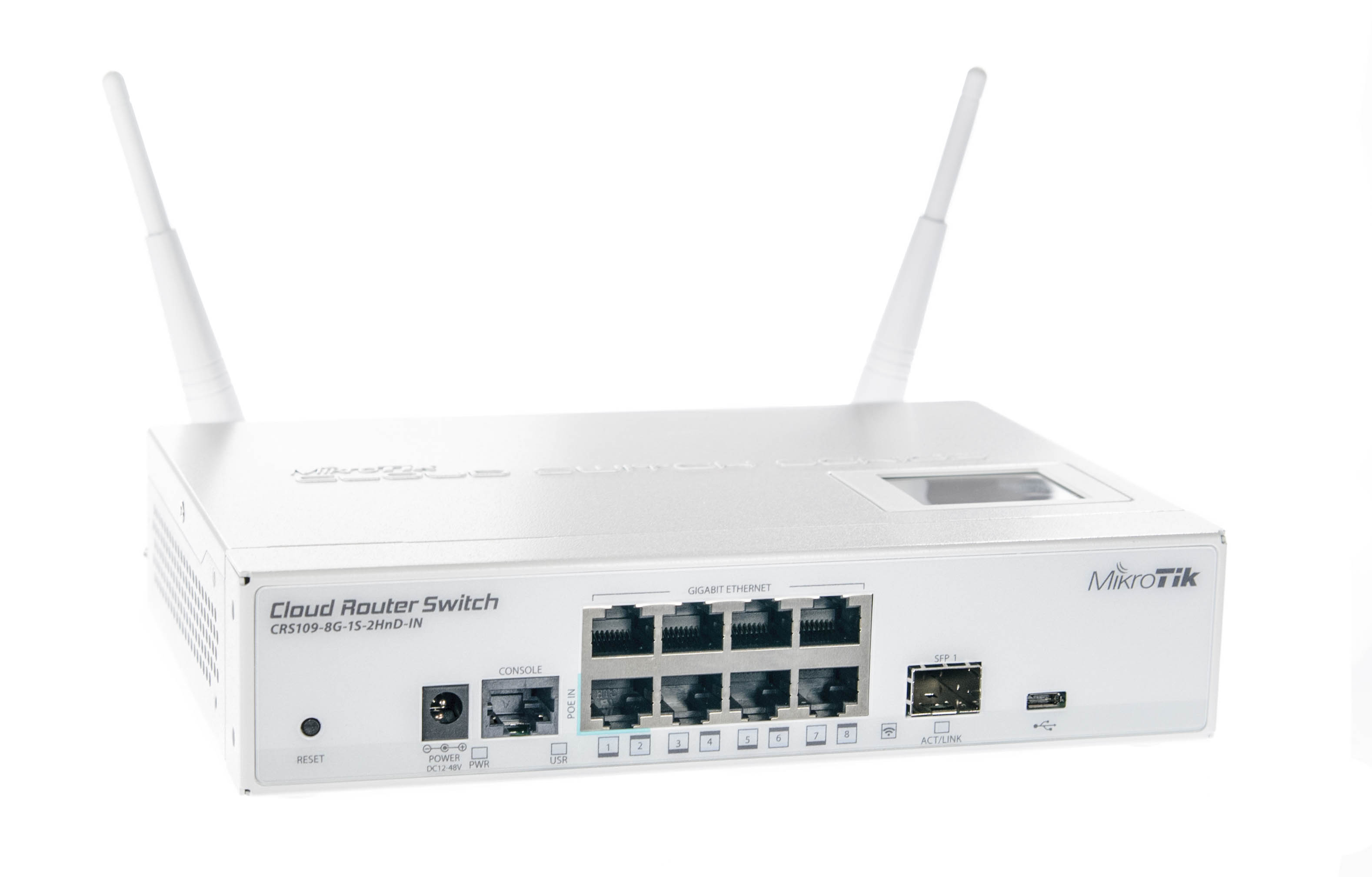 MikroTik Cloud Router Switch CRS109-8G-1S-2HnD-IN