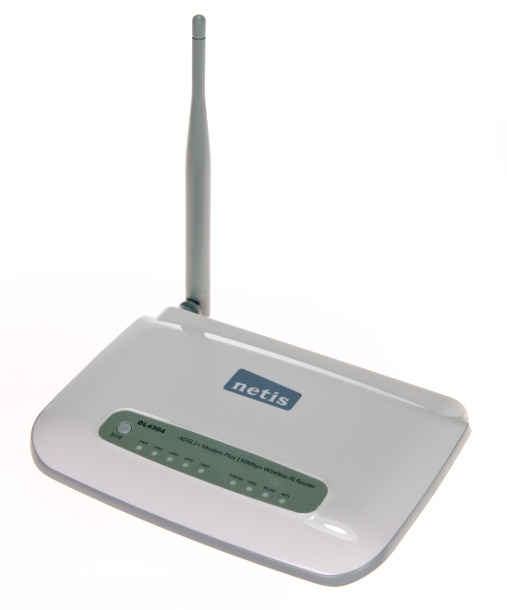 NETIS DL4304 Bezprzewodowy router ADSL 2/2+ standard N 150Mbps