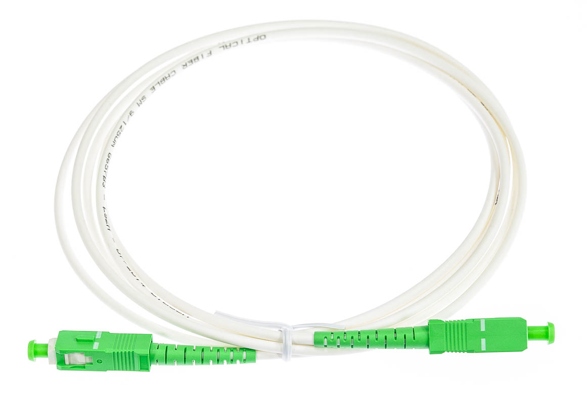 Patchcord SC/APC-SC/APC SM SX 3.0mm 2m G657B3