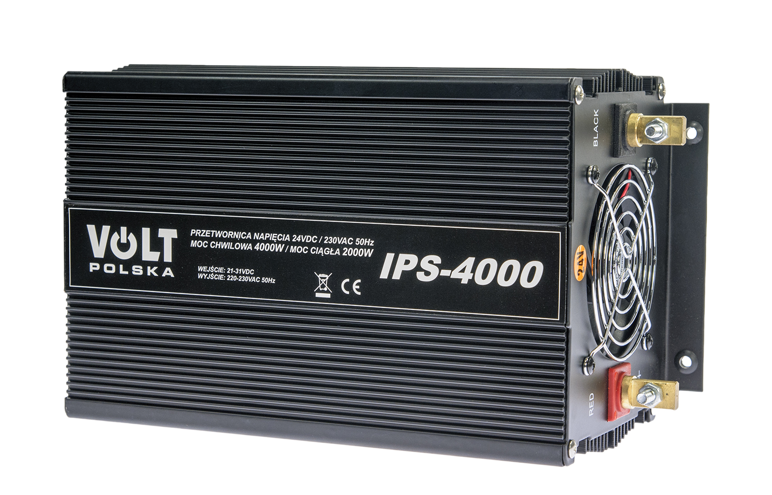 Przetwornica napięcia 2000/4000W 24V/230V Przetwornica napięcia 2000/4000W 24V/230V