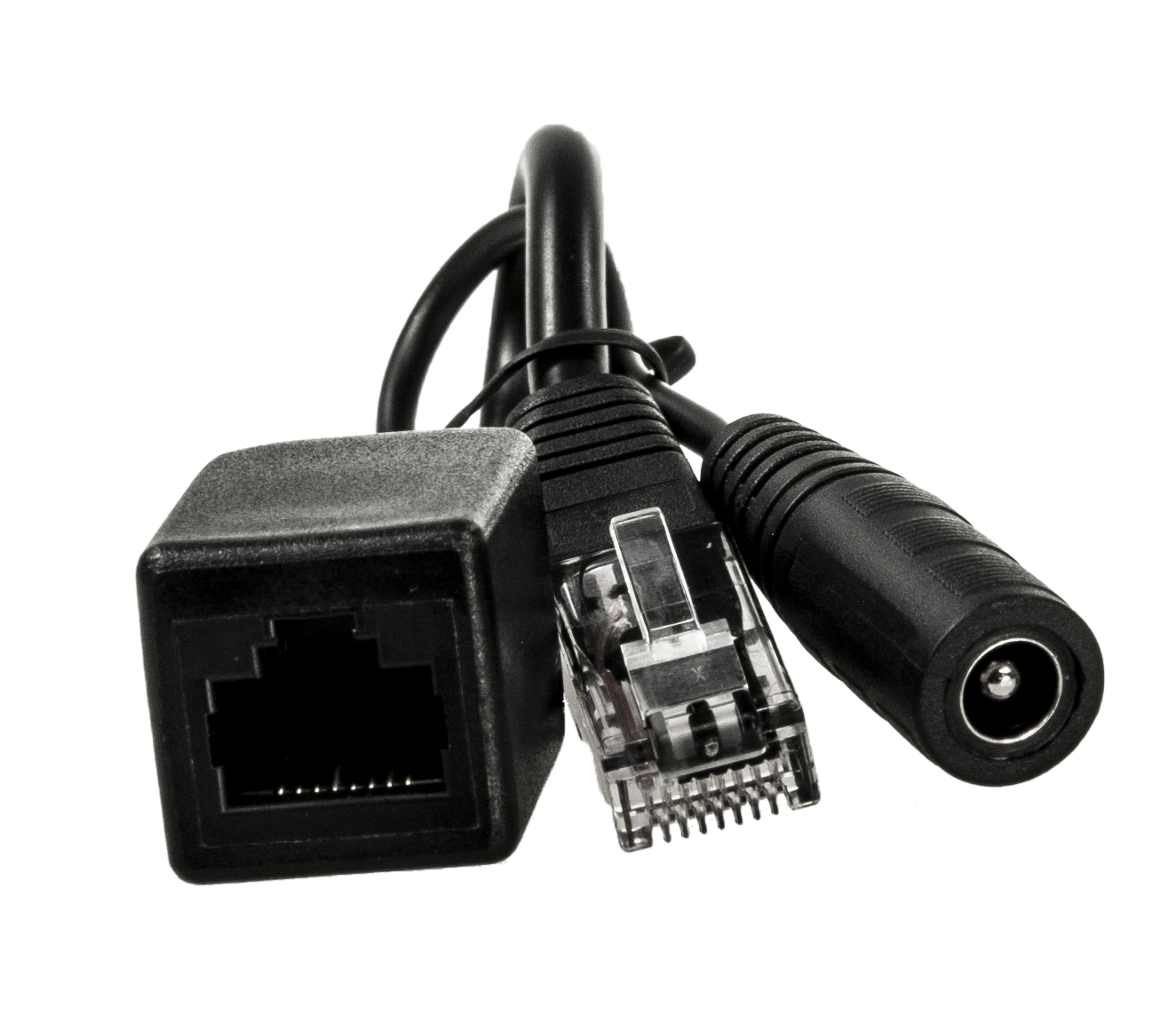 Zestaw PoE injector + zasilacz 12V 1.5A (fast Ethernet)